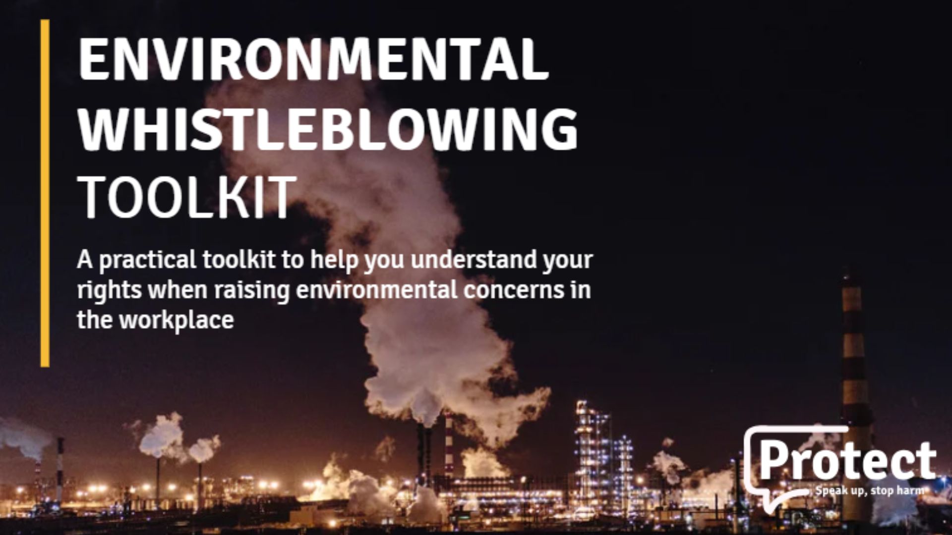 Environmental Whistleblowing Toolkit